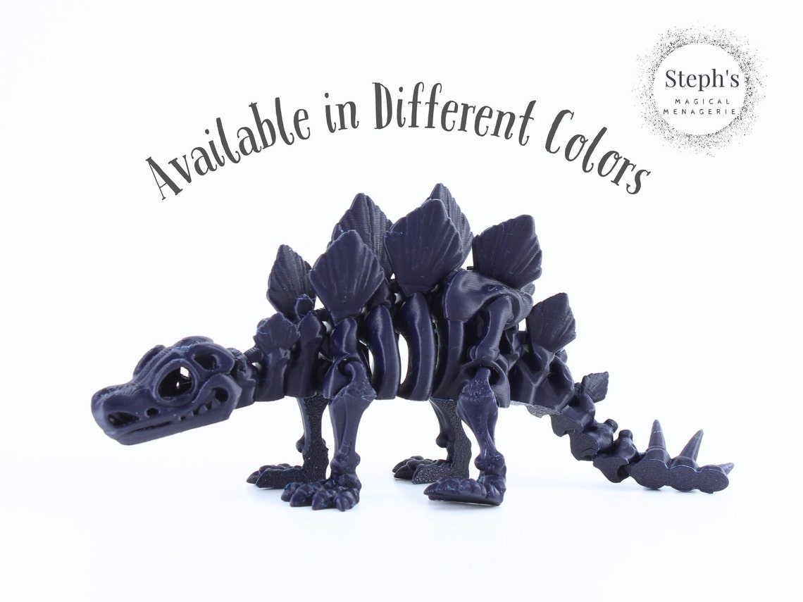 3D Printed Dinosaur Fossil | Stegosaurus Fossil | Stego Fossil | Made ...