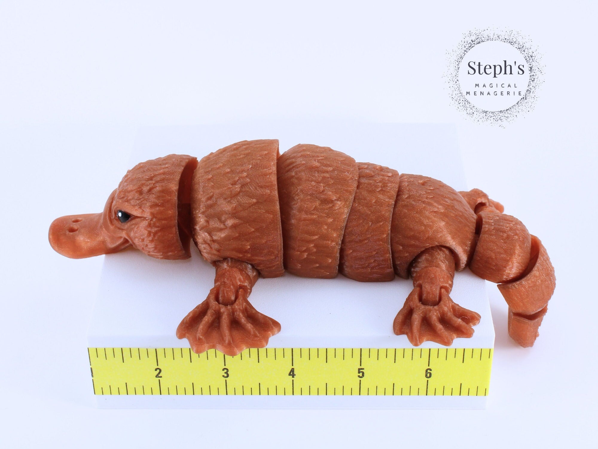 3D Printed Platypus Toy | Platypus | Hand-painted | Made-to-order ...