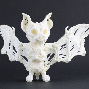 3D Printed Bat Toy Zombat Zombie Fruit Bat With Flexible - Etsy