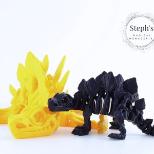 3D Printed Dinosaur Fossil | Stegosaurus Fossil | Stego Fossil | Made ...