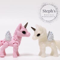 Mermaid Unicorn Magical 3D Printed Articulated Figure: Pegacorn ...