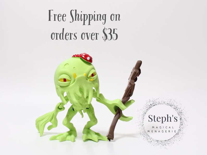 Cryptid Desk Top Model | Twisty Swamp Monster | Swamp Creature | Hand ...