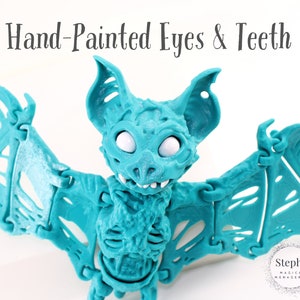 3D Printed Bat Toy | Zombat | Zombie Fruit Bat With Flexible Wings ...