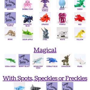 3D Printed Magnet | Zombie Bearded Dragon | Zombeardie | Hand-painted ...