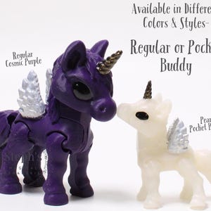 3D Printed Alicorn | Alicorn | Mythical Winged Unicorn | Hand-painted ...