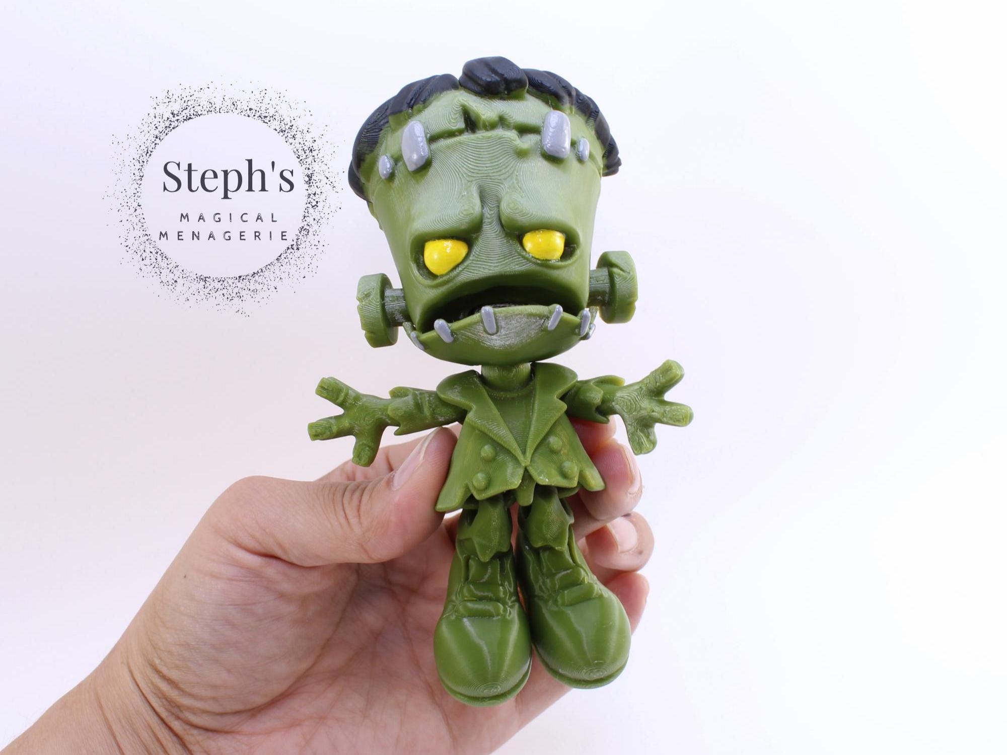 3D Printed Monster | Twistystein's Monster | the Creature | Hand ...