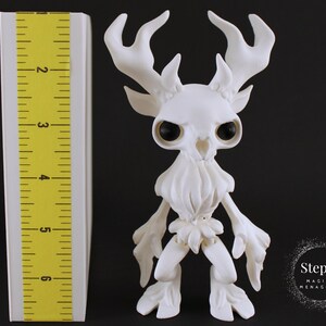 3D Printed Articulated Cryptid | Wendigo | Hand-painted | Made-to-order ...