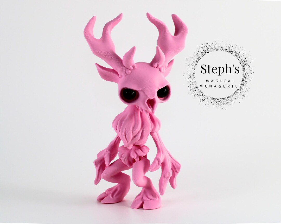 Wendigo | Cryptid Figurine | Hand-painted | Made-to-order | Articulated ...