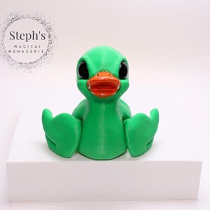 Articulated 3D Printed Duck | "rubber Ducky" | Duck | Made-to-order ...
