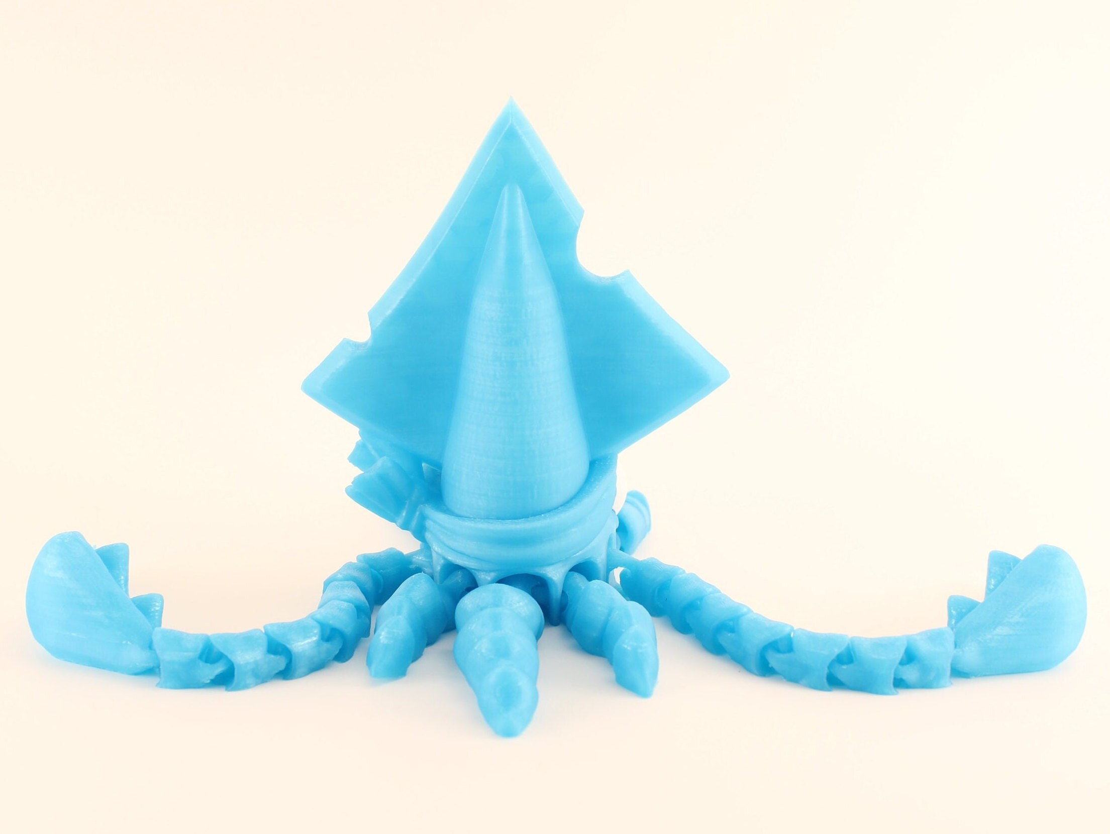 3D Printed Articulated Squid Pirate Squid Twisty Prints - Etsy UK