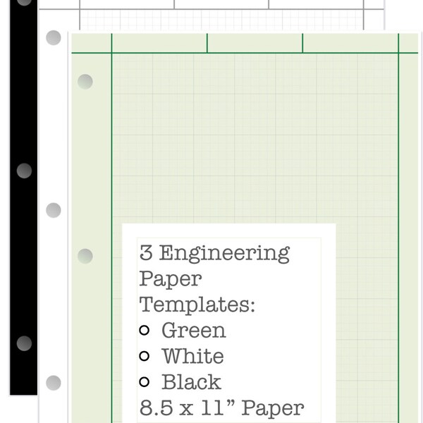 Goodnotes Engineer Template Etsy