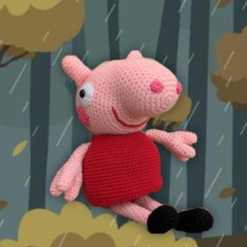 Peppa Pigs Teddy Bear - Etsy