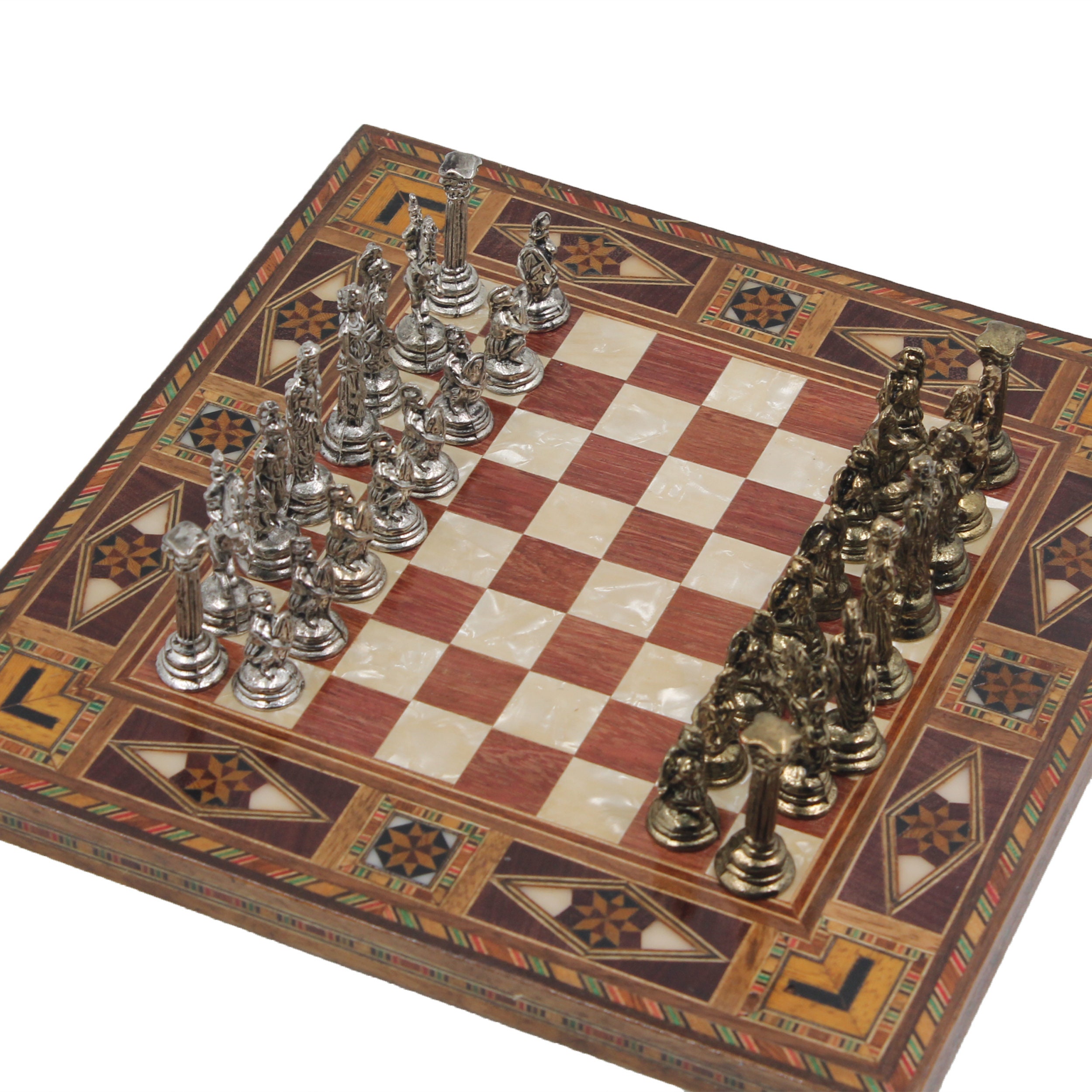 11 Chess Set Rosewood Chess Board Personalized Chess Board Unique Chess ...