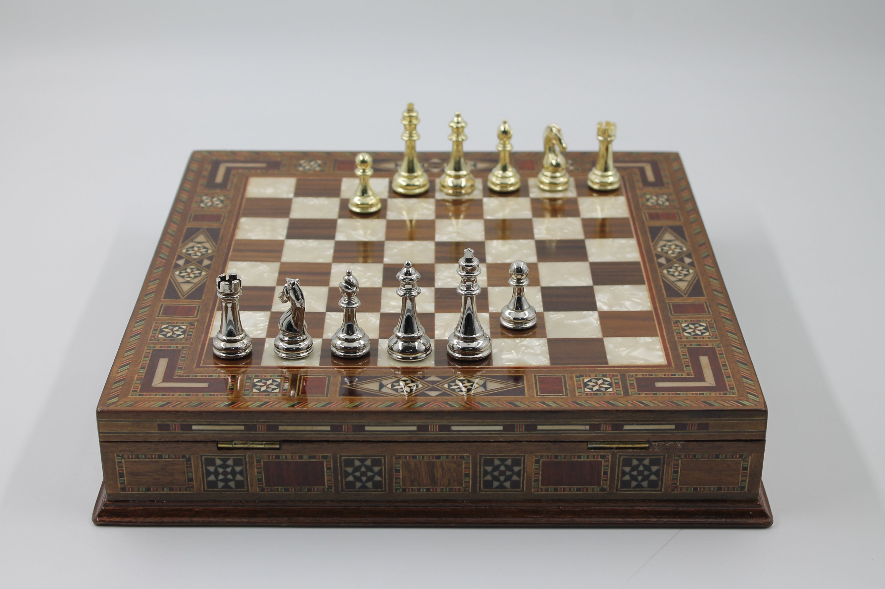 12 Storage Chess Set Traveler Chess Decorative Chess Set - Etsy