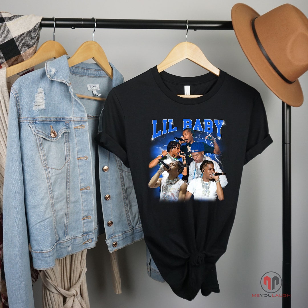 Lil Baby Vintage Shirt, Lil Baby Graphic Shirt, Bootleg Hip Hop Shirt ...