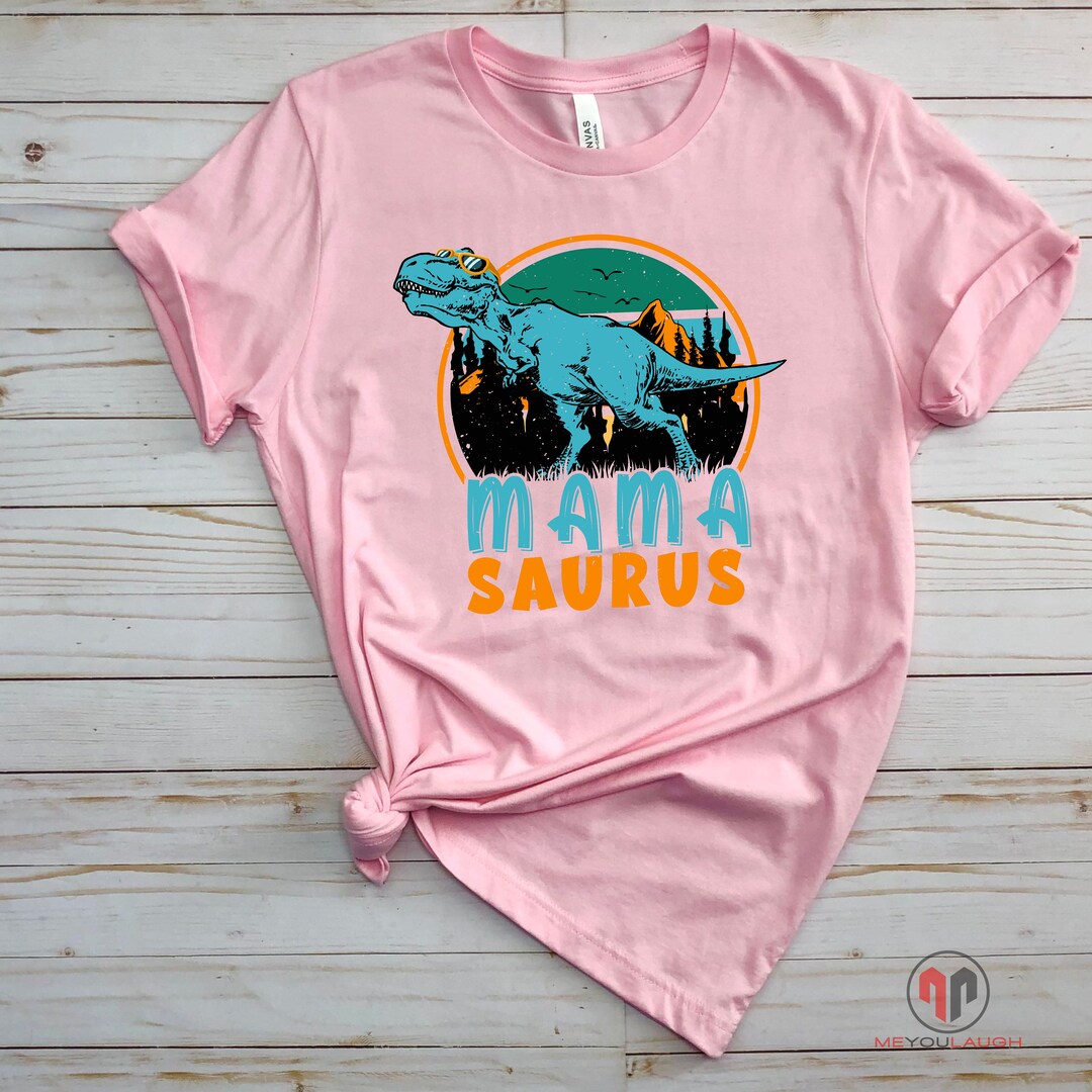 Mamasaurus Shirt, Mom Dinosaur Shirt, Dinosaur Lover Shirt, Dinosaur ...