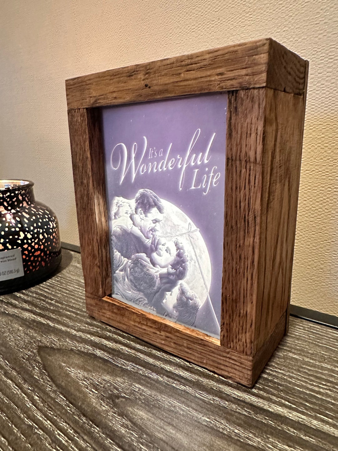 Custom Wooden Lithophane Photo Frame - Etsy