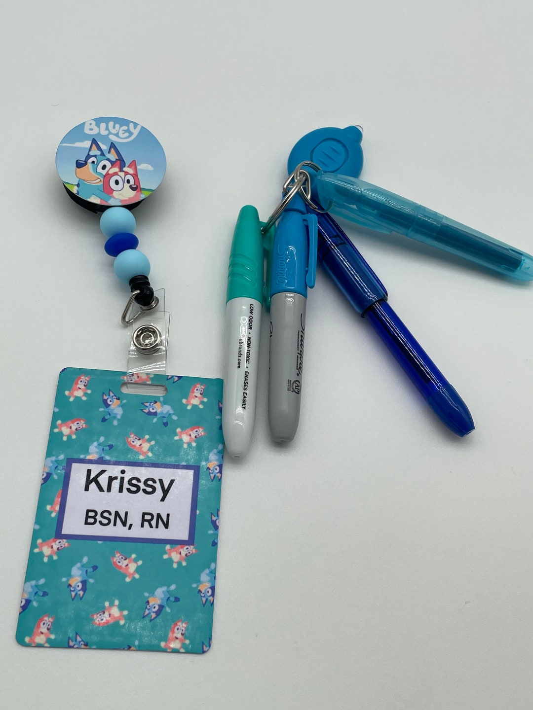 Bluey Badge Reel & Bundle - Etsy