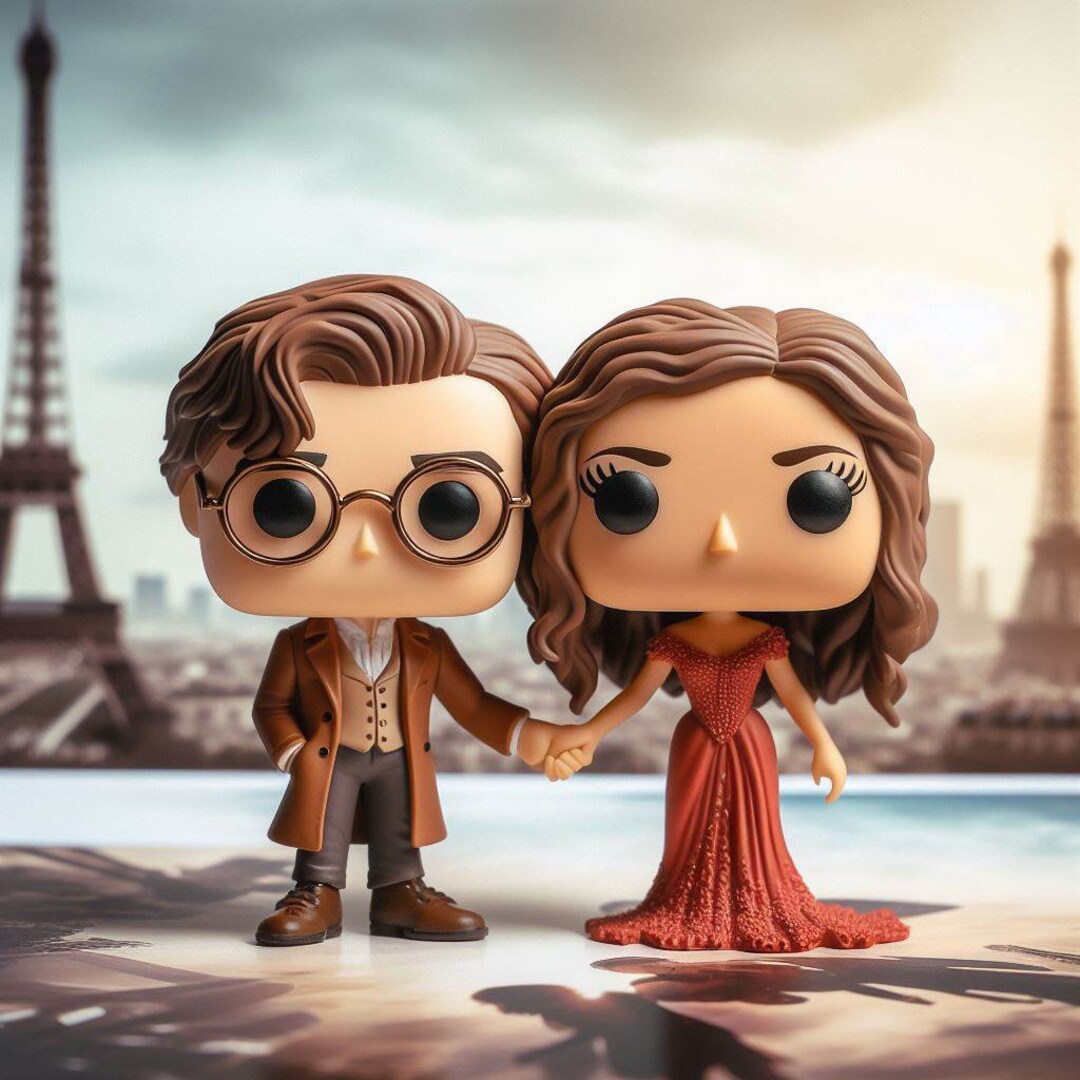 Personalized Custom Funko Pop Art Realistic Digital Double Portrait - Etsy