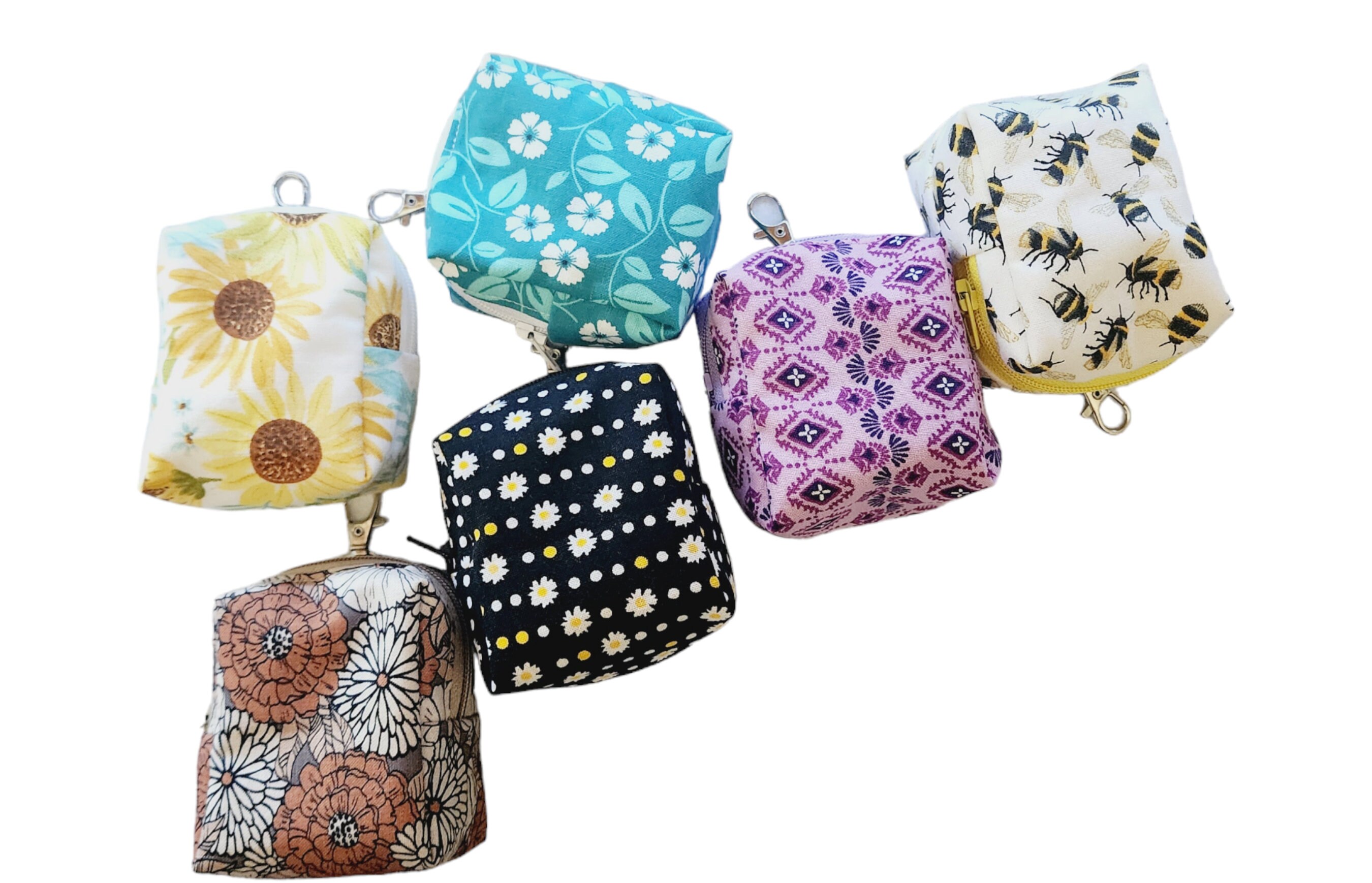 Mini Zipper Pouch to Store Small Items, Small Coin Purse, Earbuds Case ...