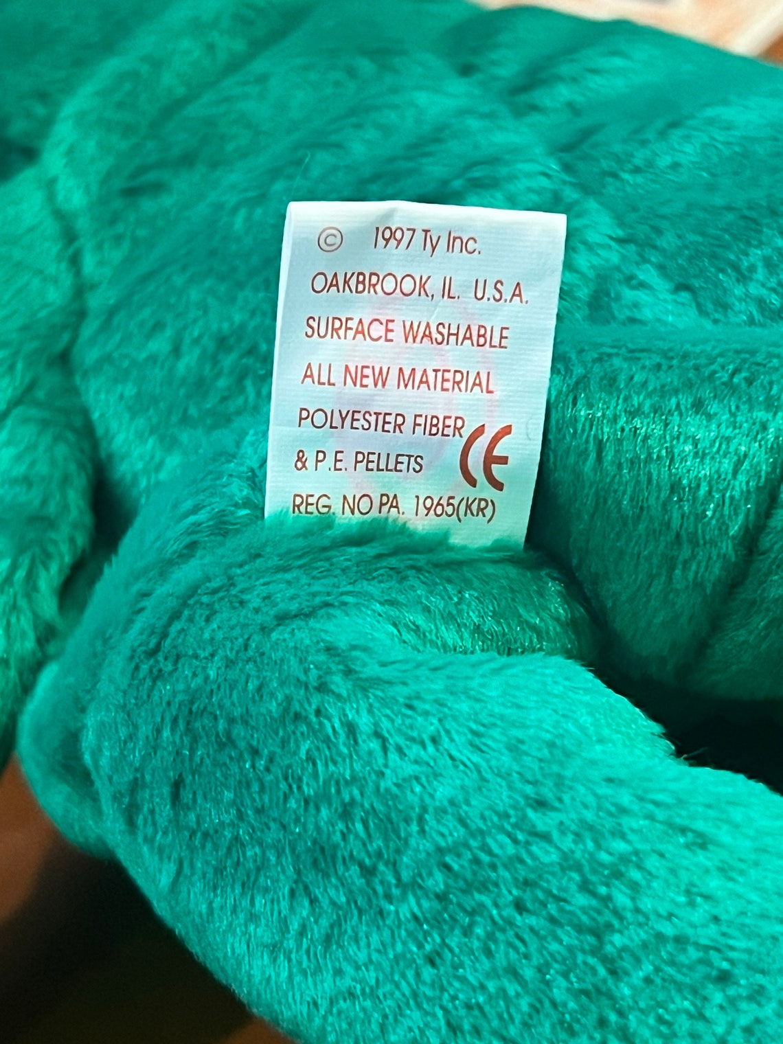 Rare Erin Beanie Baby - Etsy