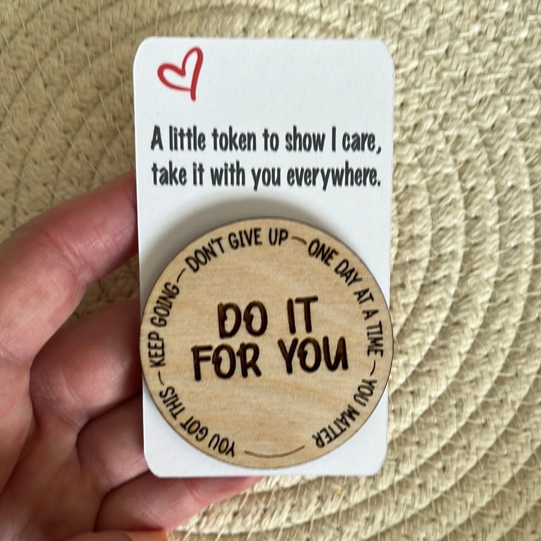 Pocket Tokens, Encouragement Tokens, Morale Boosters, Pocket Hugs, 2 ...