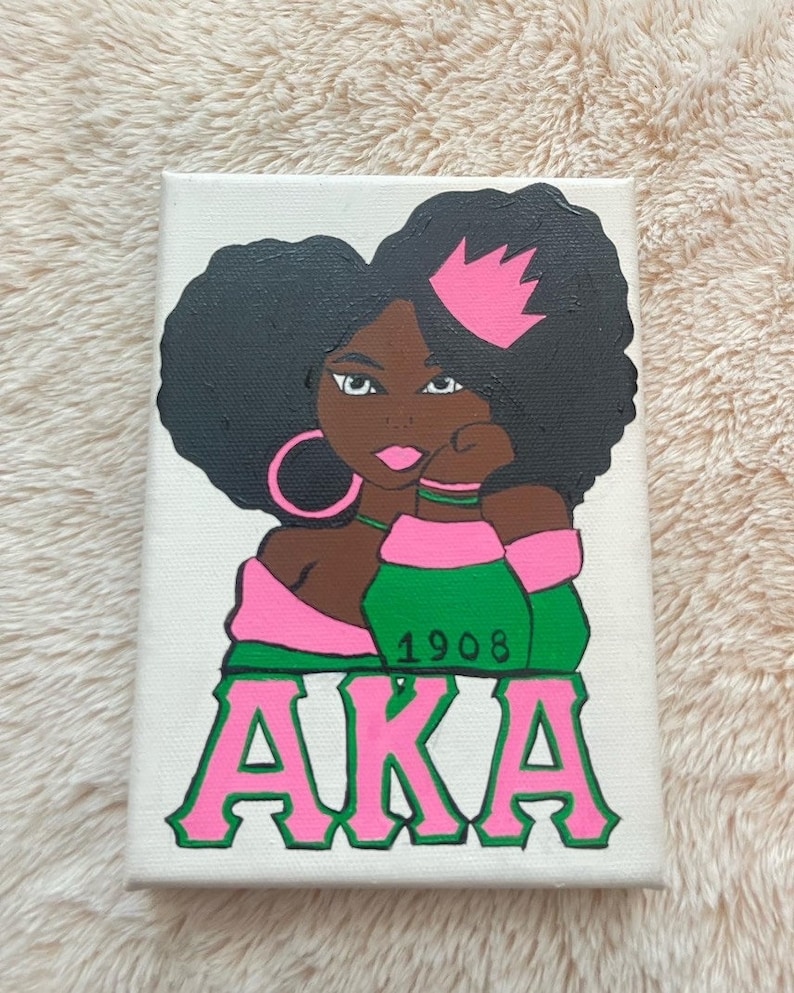 Alpha Kappa Alpha Painting - Etsy