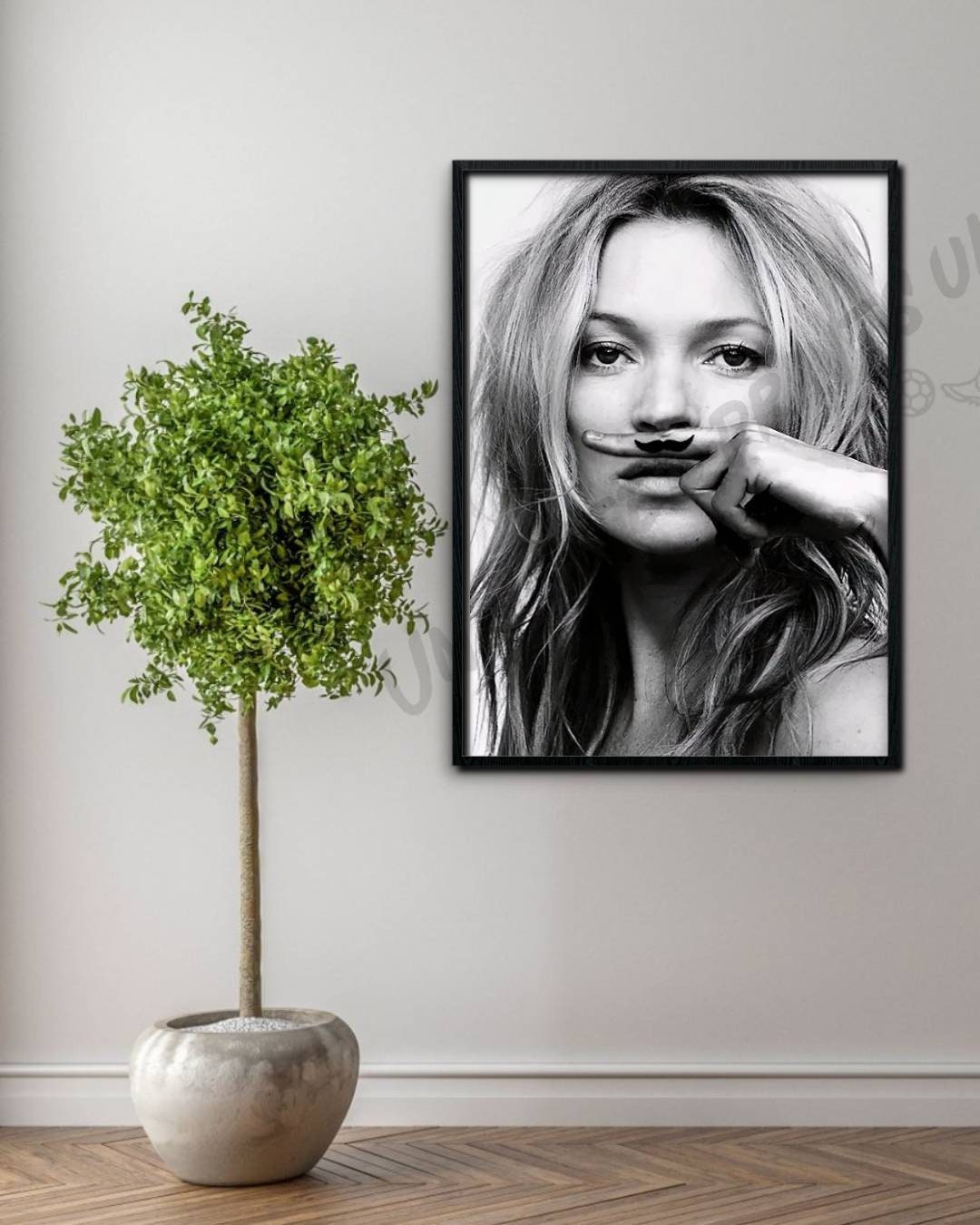 Kate Moss Poster/print, Fashion Wall Art, Home Decor, Interior Design ...
