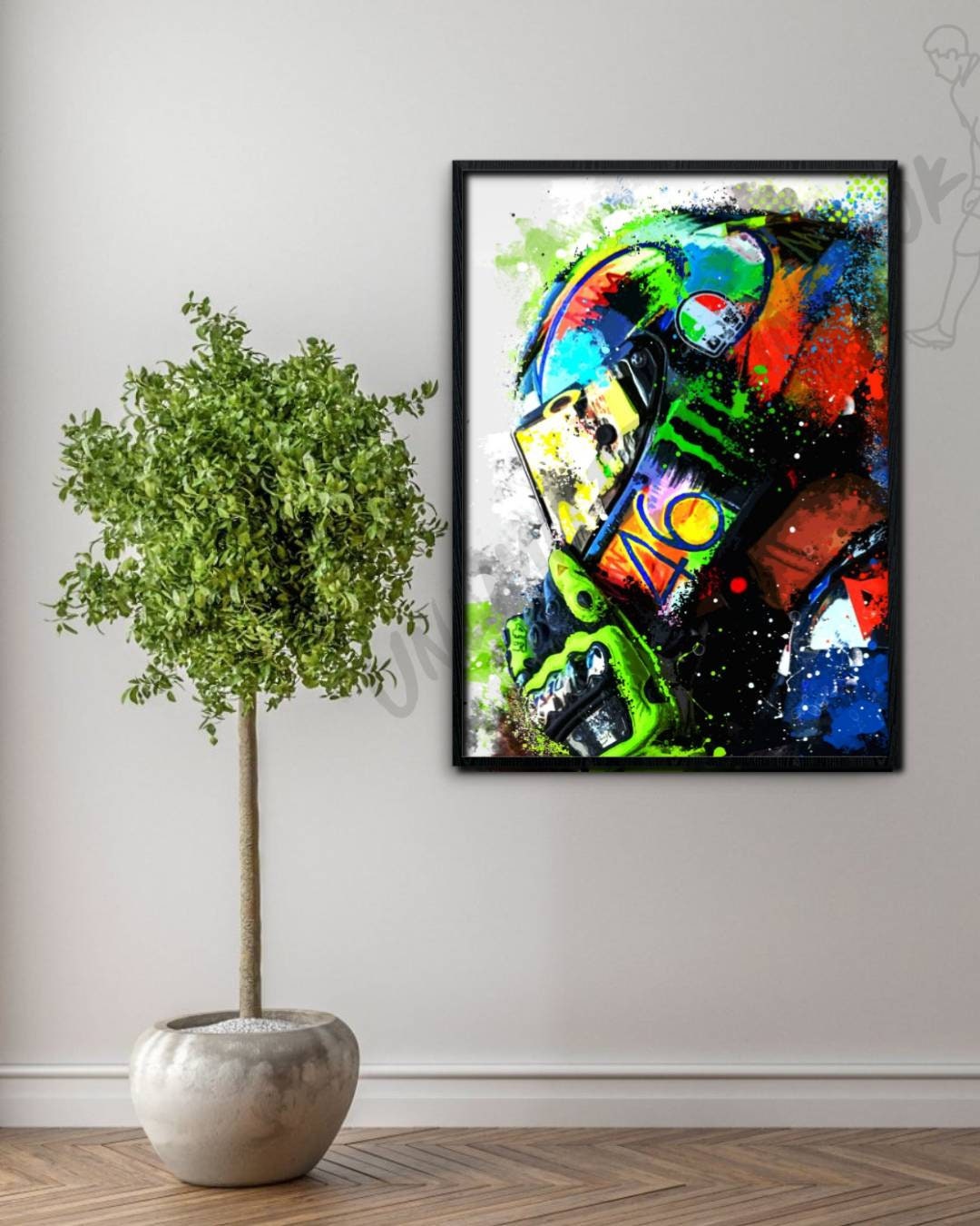 Valentino Rossi Poster,valentino Rossi Print Art,valentino Rossi Wall ...