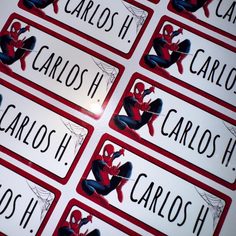 Spider Man Stickers - Etsy