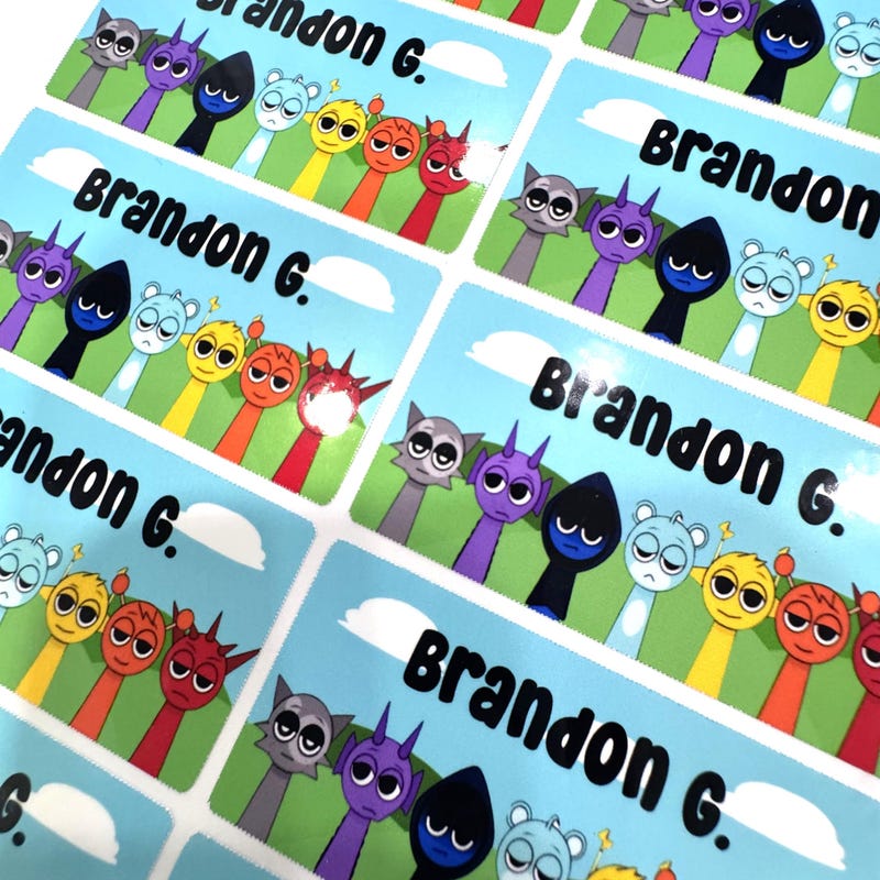 Sprunki Sticker - Etsy