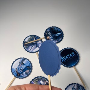 Avatar Toppers/ Avatar the Way of Water/avatar/ Avatar Birthday Favors ...