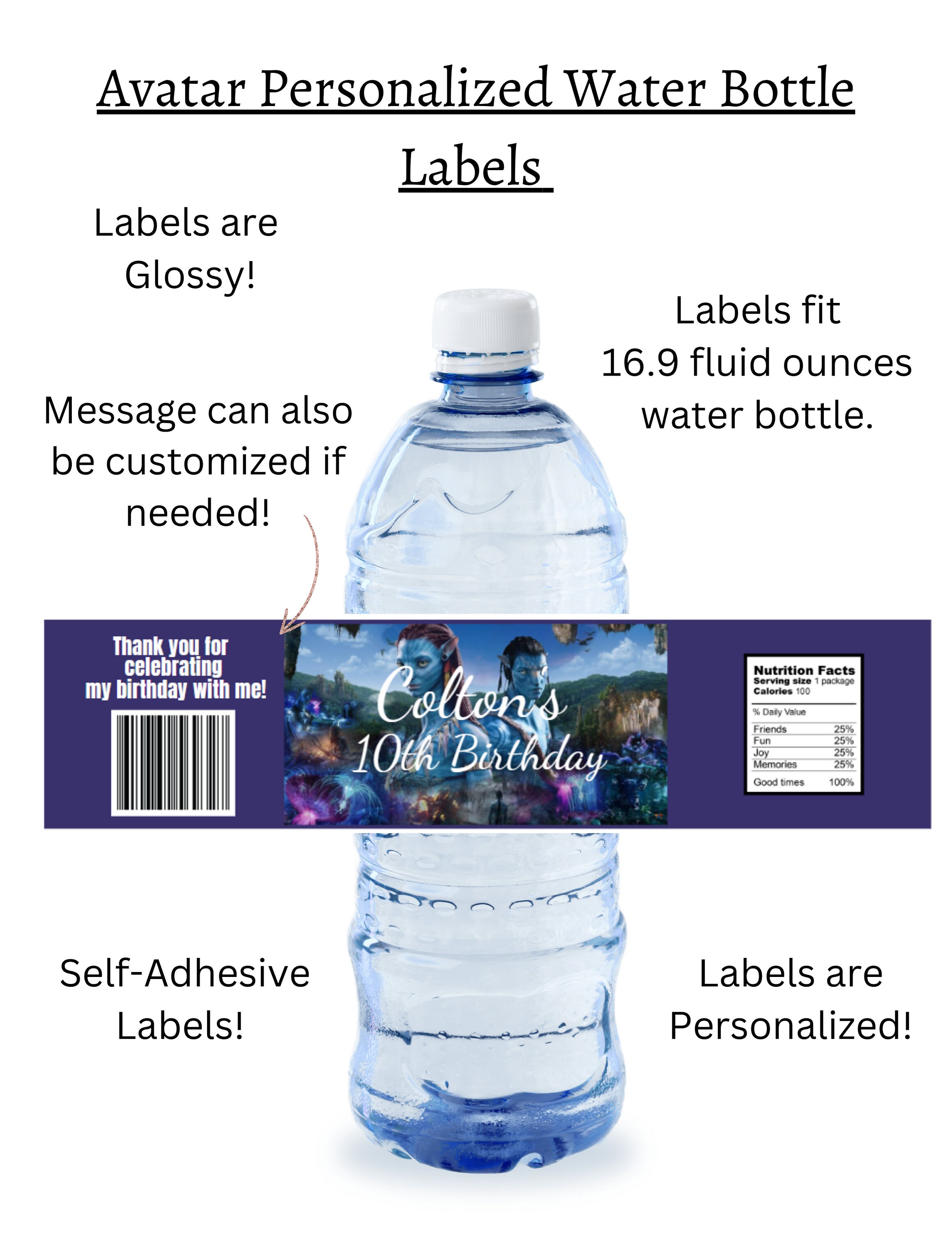 Avatar Decor/avatar the Way of Water/ Avatar/ Avatar Birthday Favors ...