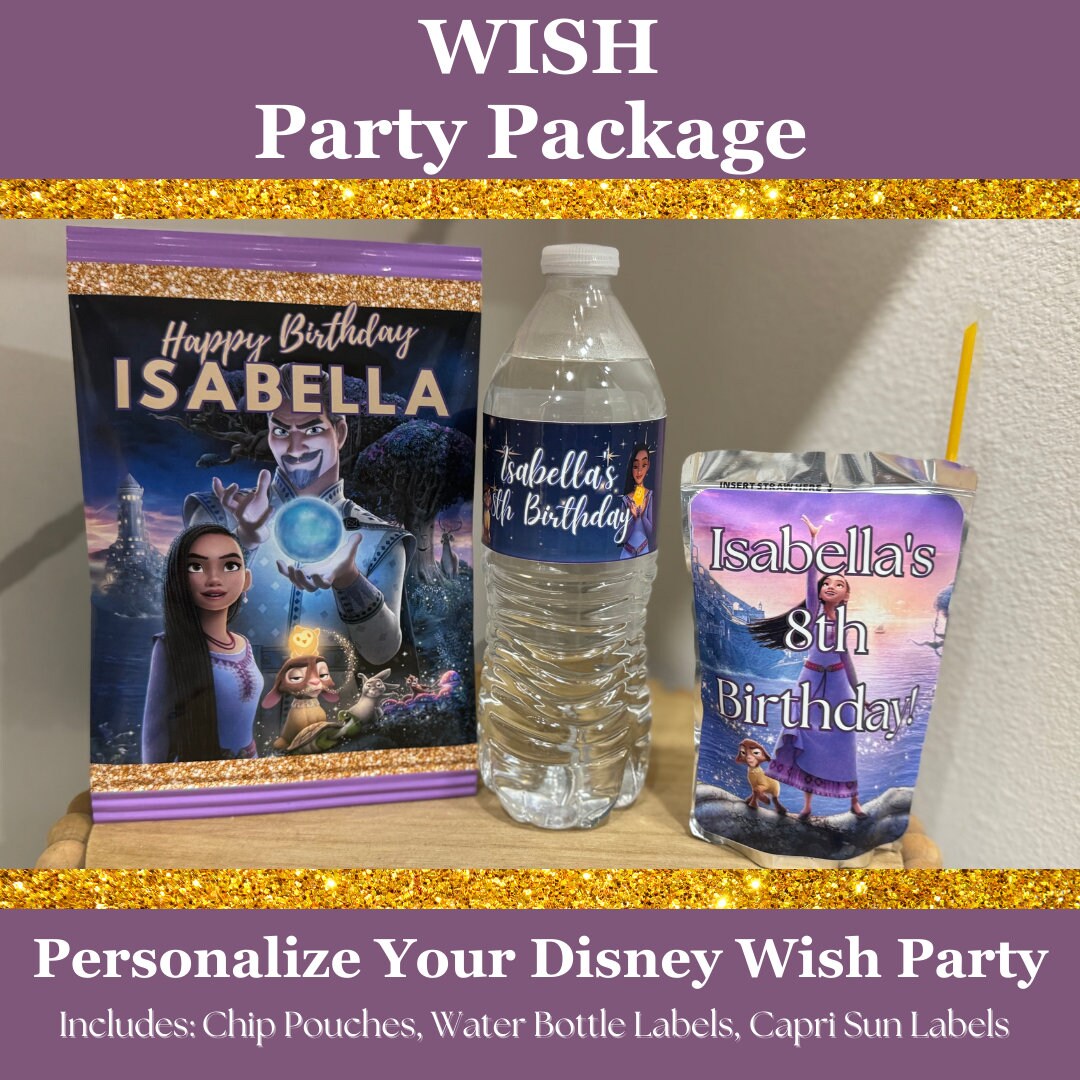 Wish, Party Package, Wish Birthday Party, Wish Party, Wish Decor, Party ...