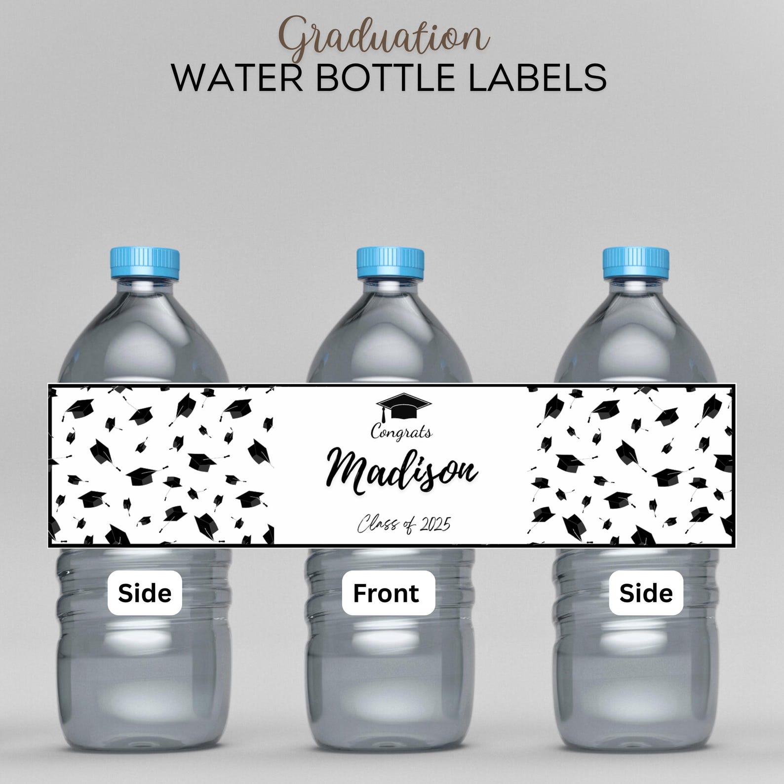 Graduation Water Bottle Label-graduation Party Water Bottle Label ...