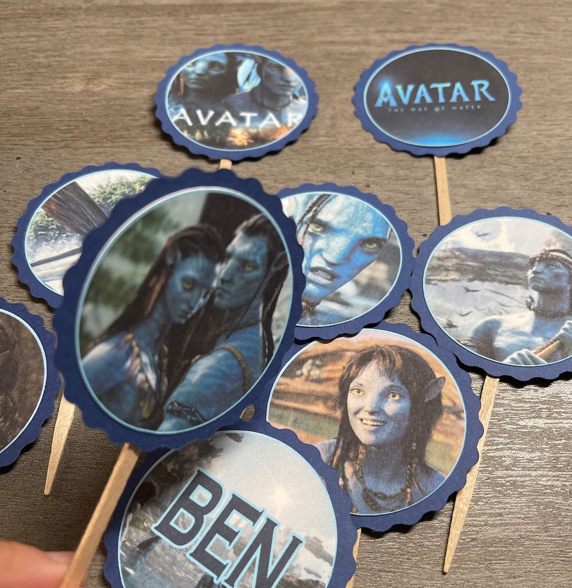 Avatar Toppers/ Avatar the Way of Water/avatar/ Avatar Birthday Favors ...