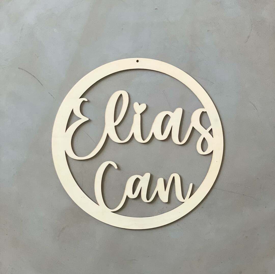 Personalized Door Sign Name Tag Wall Decoration Wall Sign Wooden Sign ...