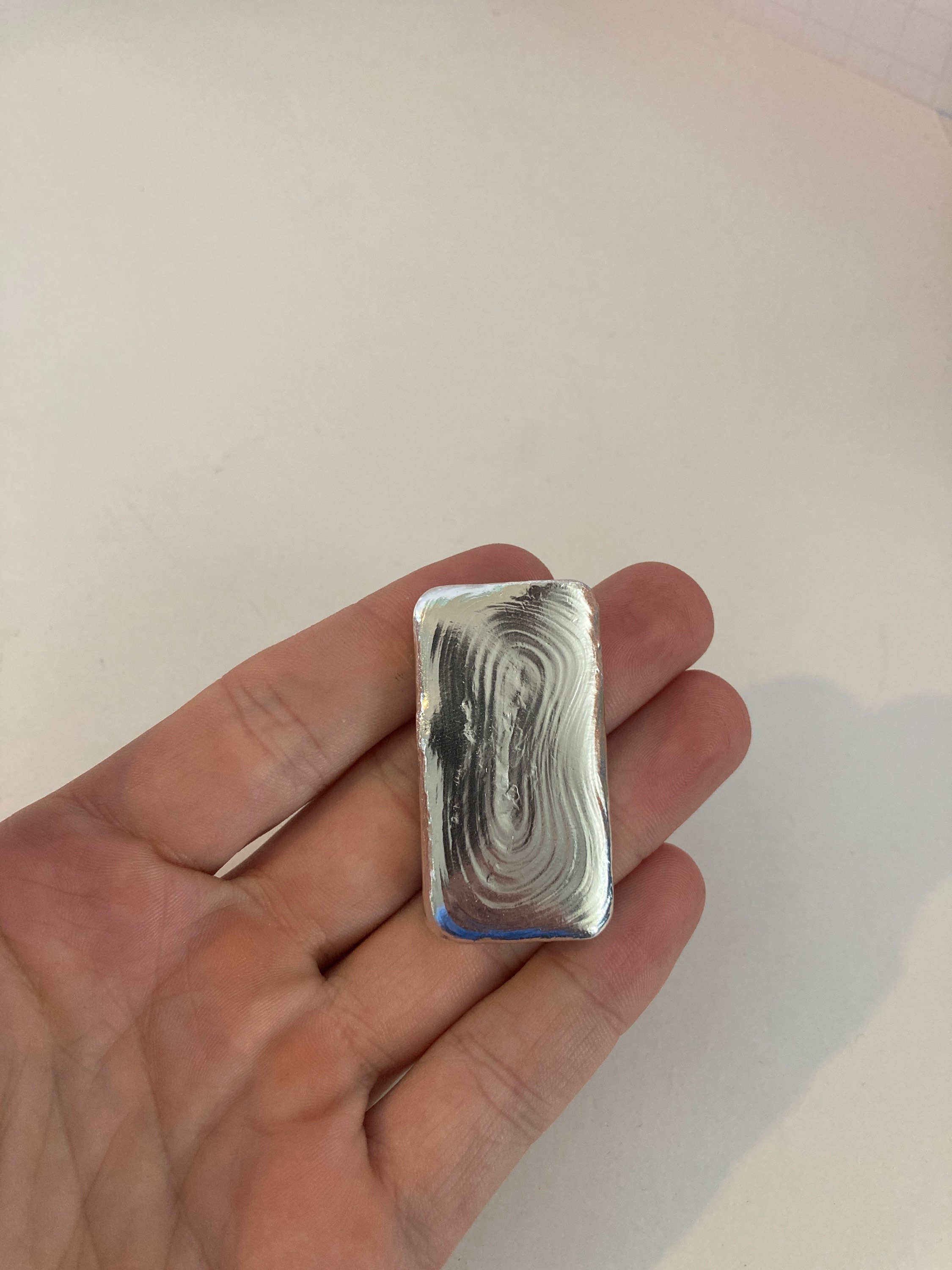 2 Oz Hand Poured Silver Bars - Etsy