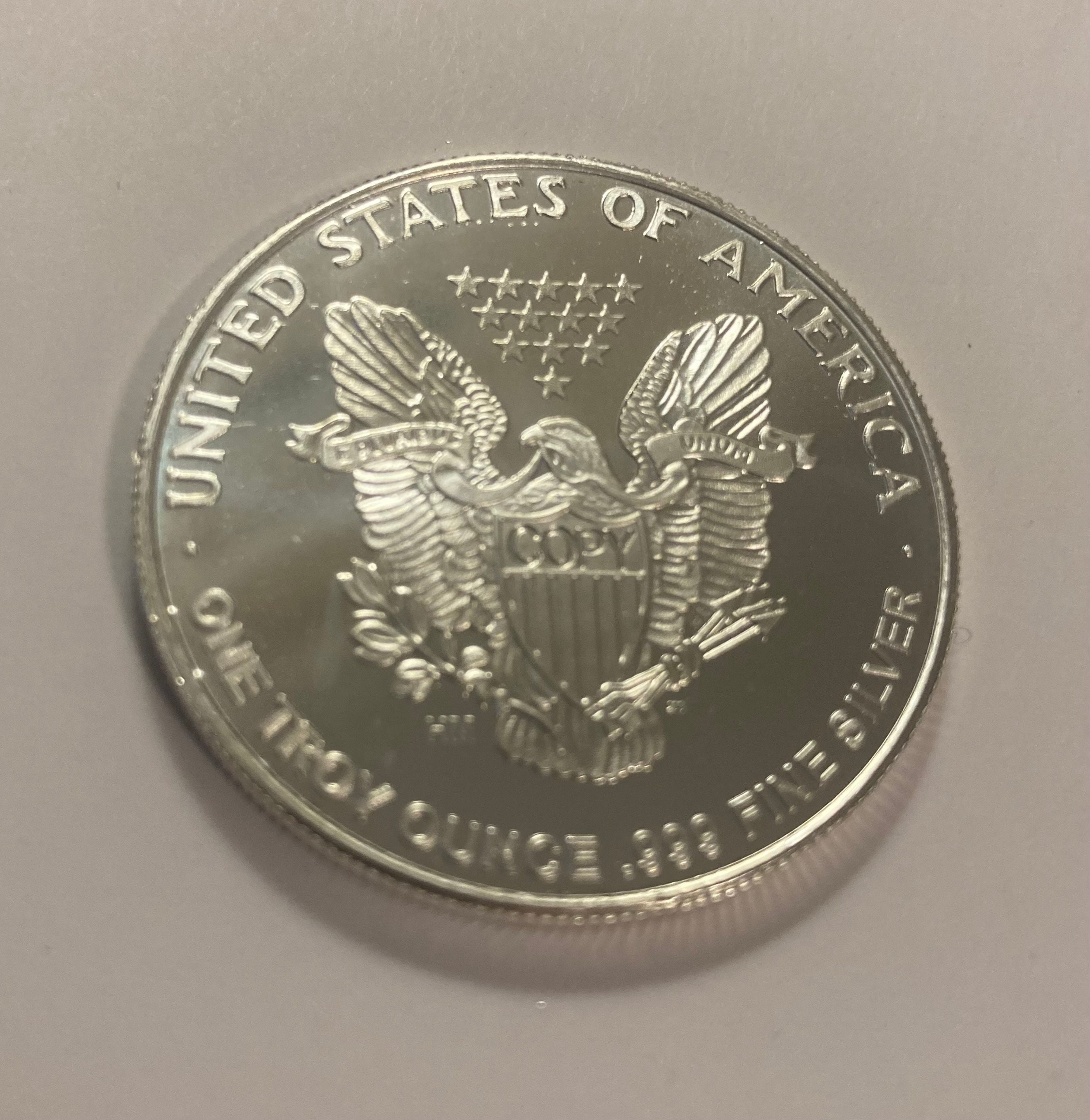 1 Oz Silver Walking Liberty Round - Etsy