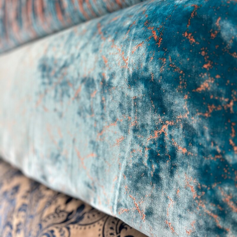 Salmon Velvet Pillow - Etsy