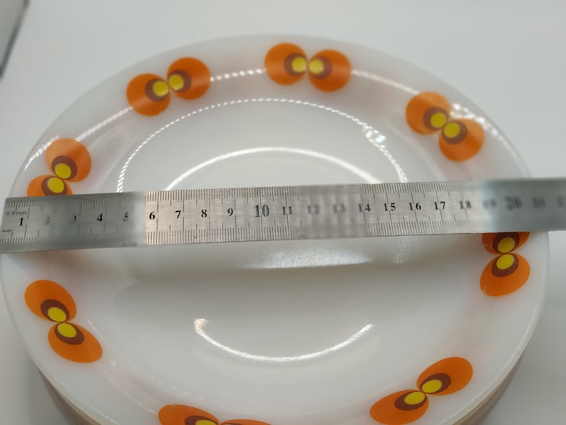 4 Schott Mainz Jena Glass Soup Plates, Peacock Eye Design - Etsy