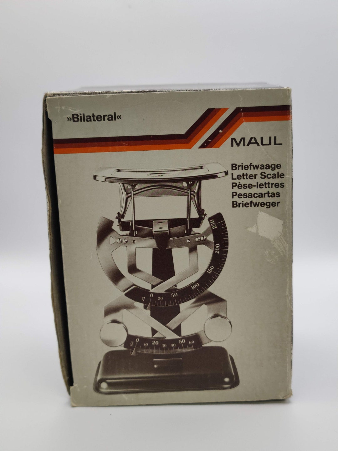 Vintage Jacob Maul Bilateral Letter Scale - Etsy