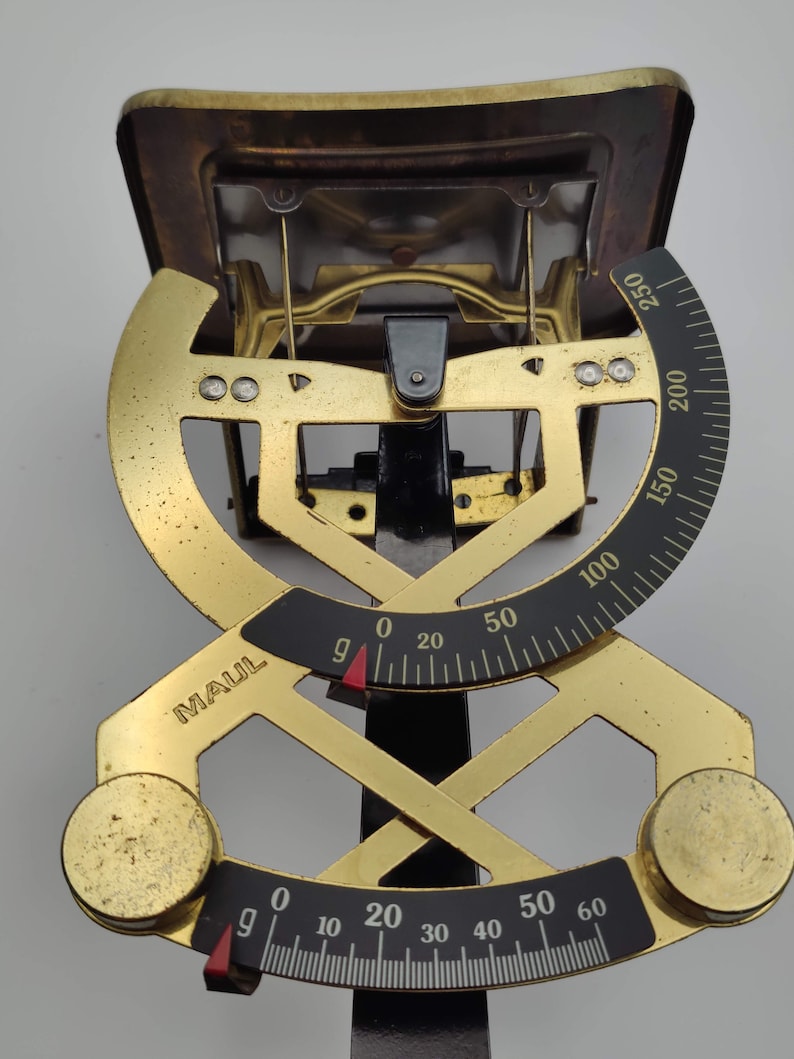Vintage Jacob Maul Bilateral Letter Scale - Etsy