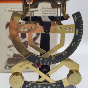 Vintage Jacob Maul Bilateral Letter Scale - Etsy