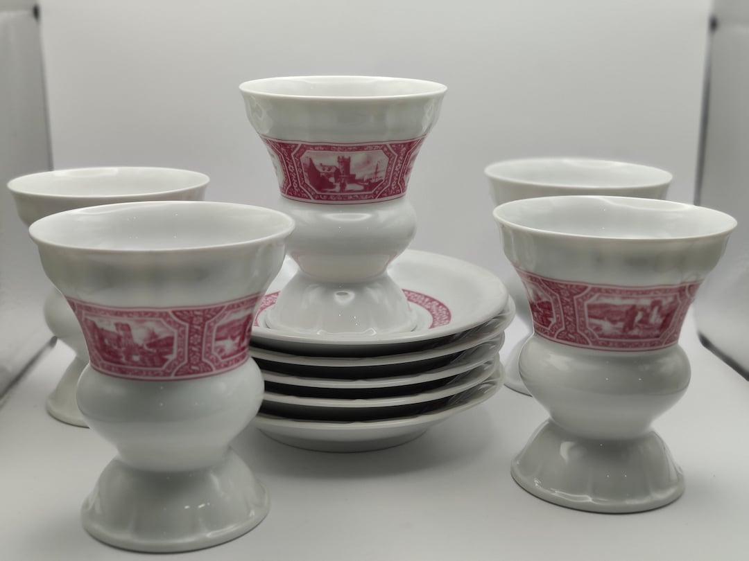 Vintage Rudesheimer Coffee Cups Ø 9,5 Cm Top Opening, 11.5cm High - Etsy