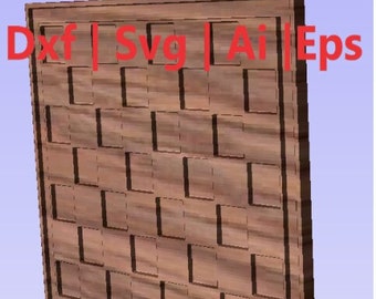 DXF Chess Board/ CNC Router Chessboard File/ SVG Chess Board/ Pdf Chess ...