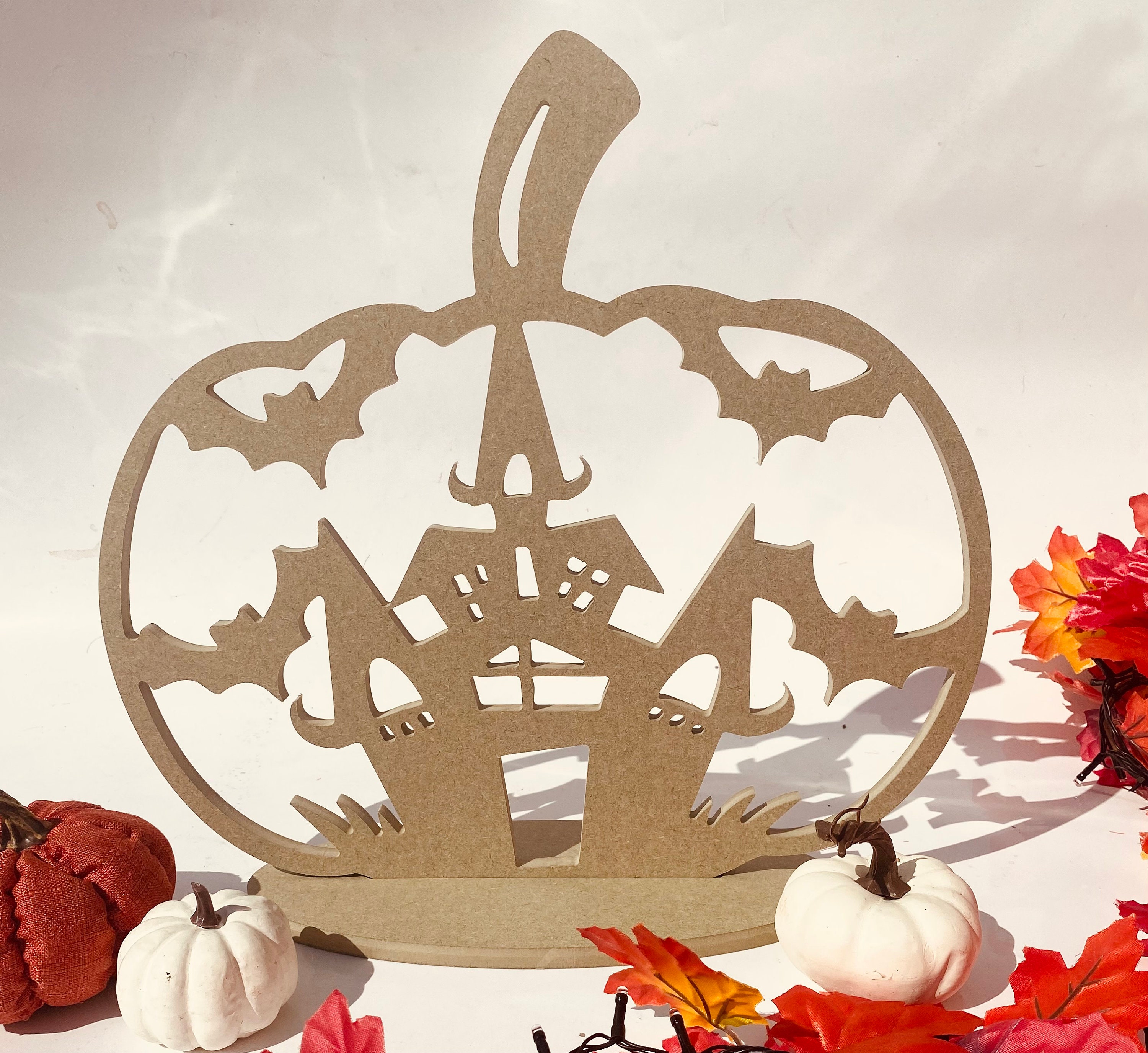 Halloween Props/ DXF Haunted House/ SVG Freestanding Halloween Scenes ...