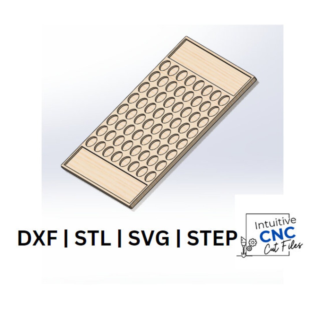 DXF Chess Board | STL Chess Board | CNC Router Chessboard File / 3D ...