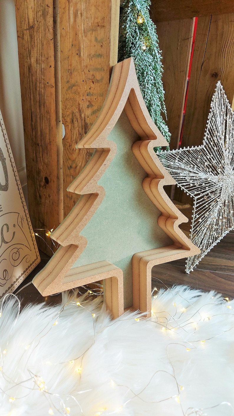 DXF Xmas Tree/ CNC Router Christmas Files/ Digital File/ Dxf File/ Svg ...