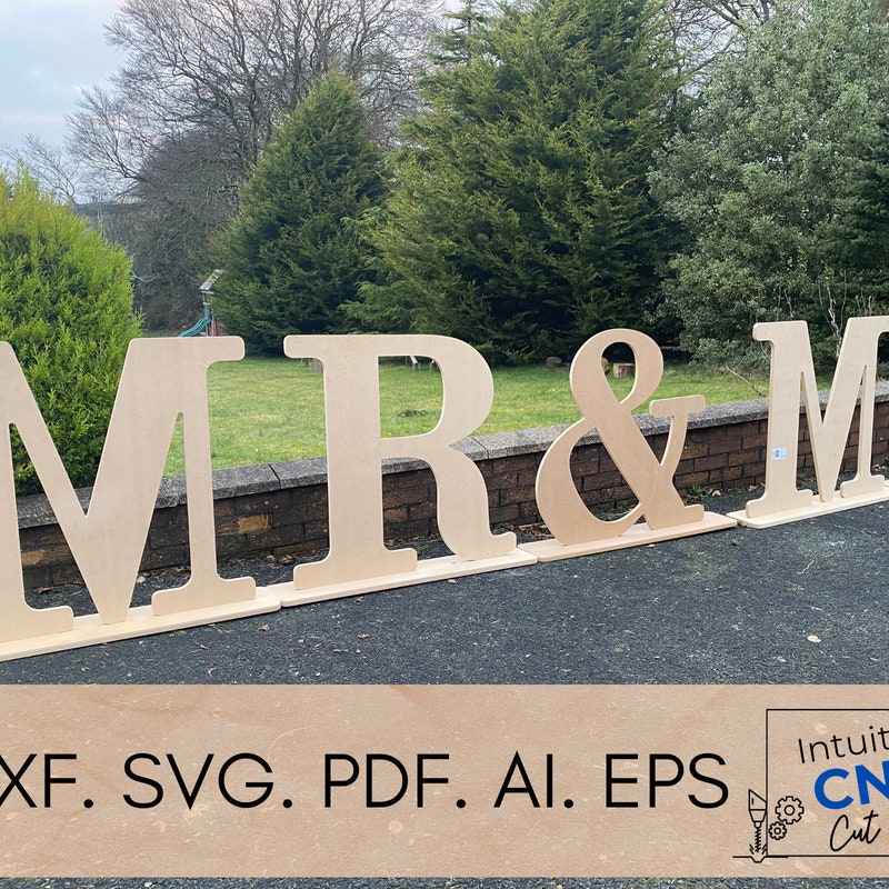 Mr and Mrs Letters - Etsy